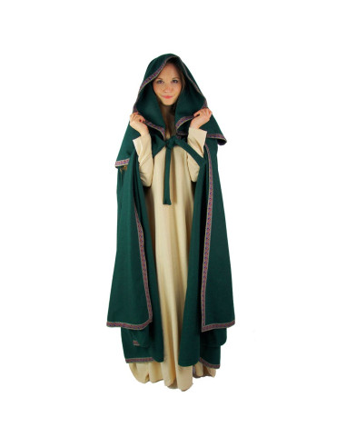 Capa medieval de lana con capucha ⚔️ Tienda-Medieval