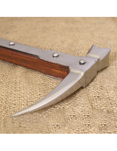 Martillo de guerra Medieval pico de cuervo, (70,5 cms.) ⚔️ Tienda-Medieval