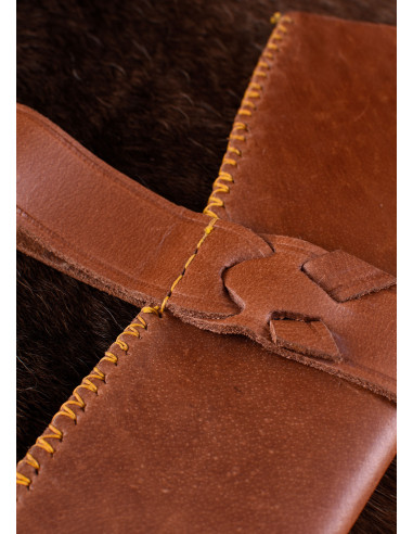 Wikinger Sax Dolch, mit Lederscheide (49 cm.) ⚔️ Tienda-Medieval