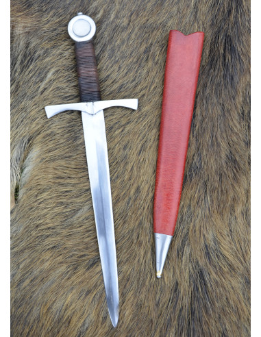 Decoratieve middeleeuwse dolk, met schede (44 cm.) ⚔️ Tienda Medieval