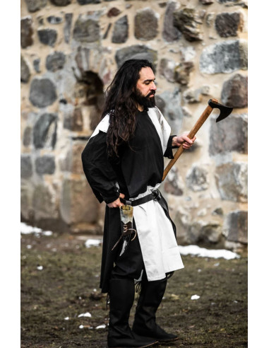 Middeleeuwse Tuniek Schaakbord, wit-zwart ⚔️ Tienda-Medieval