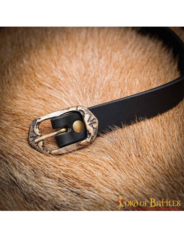 Schouderstuk met Keltische knopen en riem - bruin ⚔️ Tienda-Medieval
