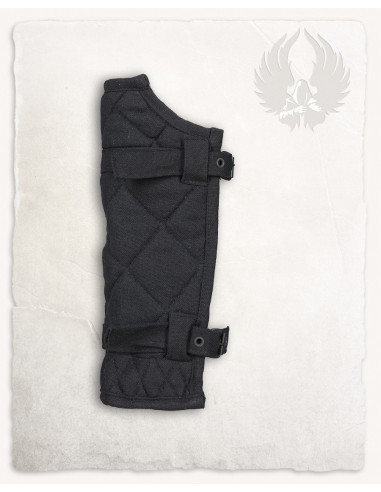 Grebas medievales Arthur en lona - negras ⚔️ Tienda-Medieval