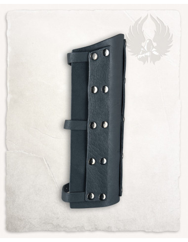 Grevas medievales Erend en color negro ⚔️ Tienda-Medieval