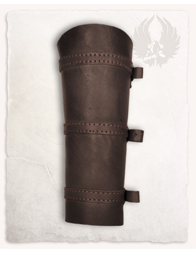 Grebas de cuero marrón modelos Simons ⚔️ Tienda-Medieval