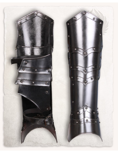 Grebas medievales en acero pulido. modelo Vladimir ⚔️ Tienda-Medieval