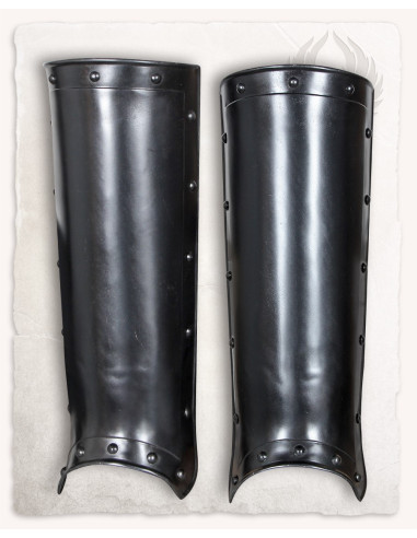 Grebas medievales Jost en acero ennegrecido ⚔️ Tienda-Medieval