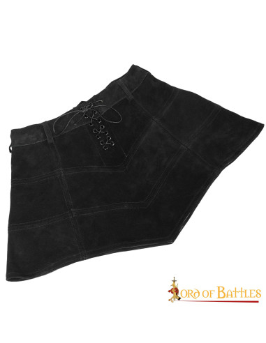 Gotische suède leren rok met touwtjes ⚔️ Tienda-Medieval