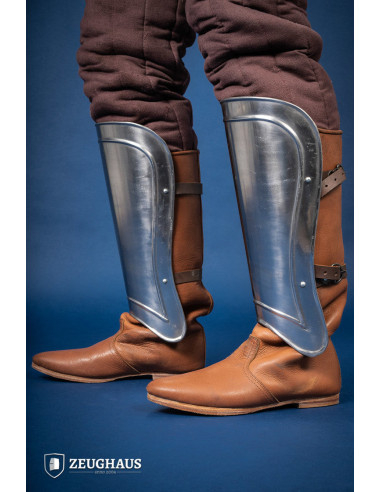 Grebas clásicas para guerreros en acero pulido ⚔️ Tienda-Medieval