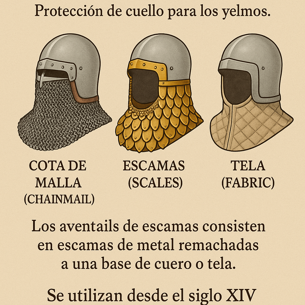 What is an Aventail? Discover its function ⚔️ Medieval-Shop